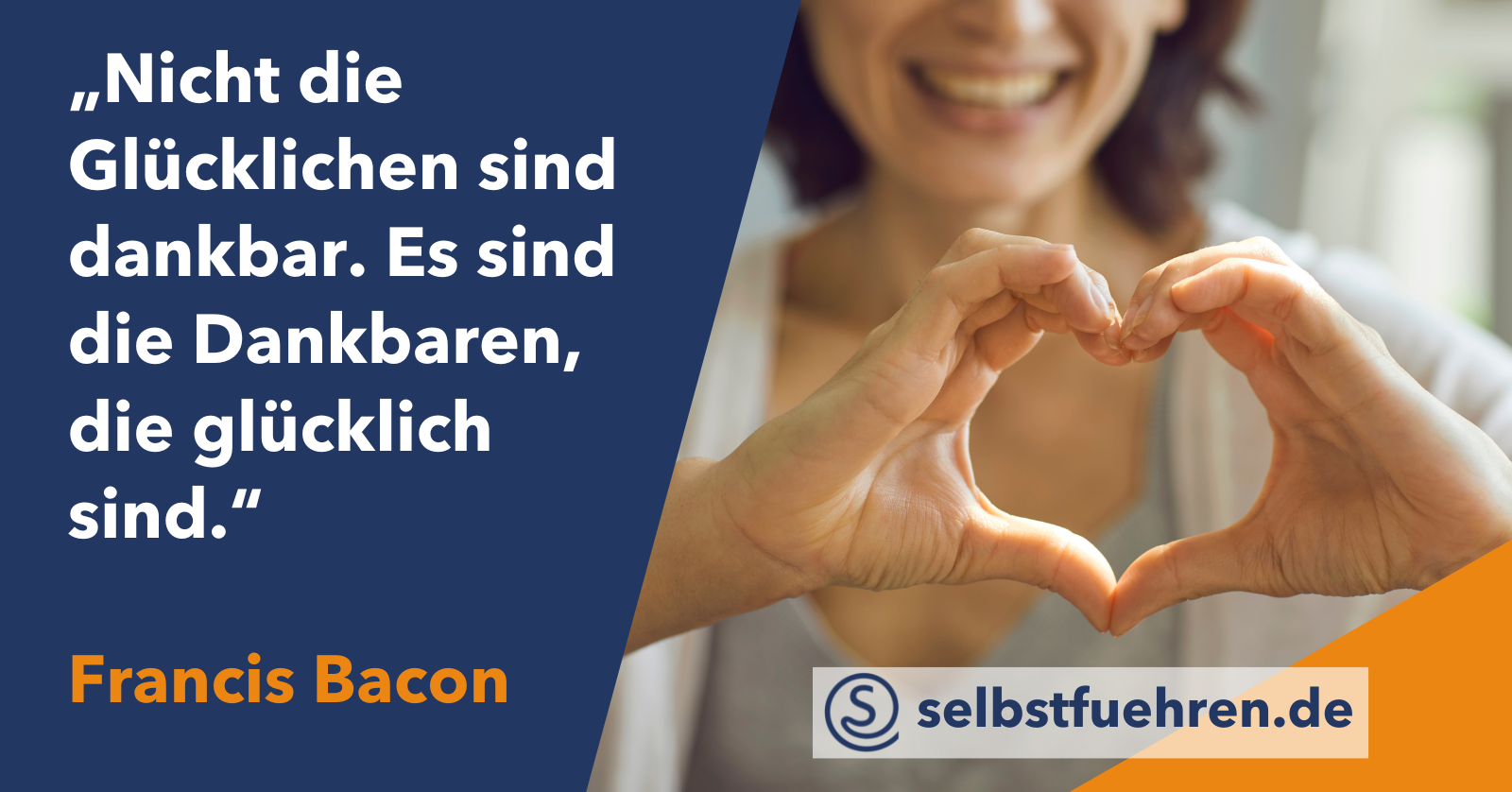 Dankbarkeit wirkt sich auf unser Wohlbefinden aus
